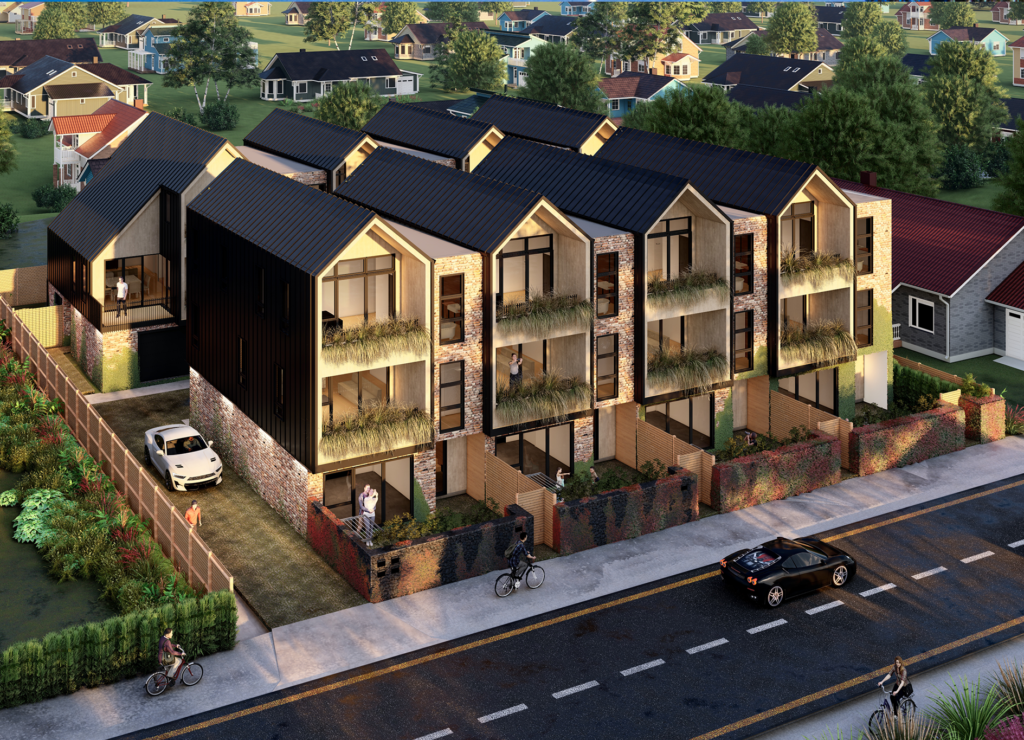 Point Chevalier Terrace Houses - Morrison Architects